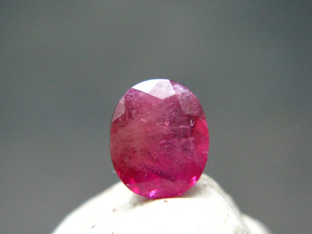 Beautiful Rare Gem Bixbite Red Beryl Emerald Cut Stone From Utah USA 0. ...