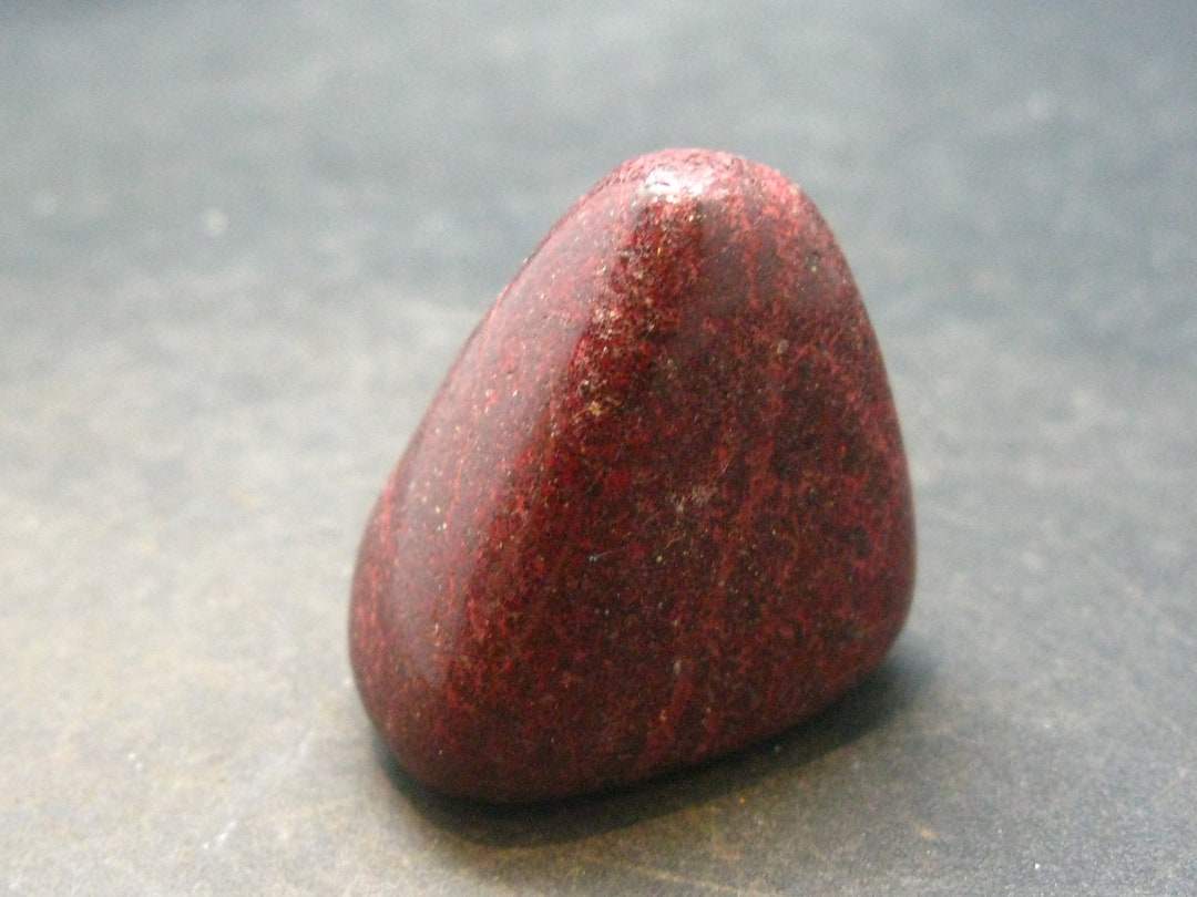 Red Cinnabar Cinabar Tumbled Piece From Spain 26.55 Grams 1.0 - Etsy