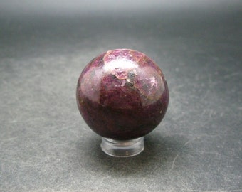 Deep Red Ruby Sphere Natural Ruby Ball Healing Crystal - Etsy