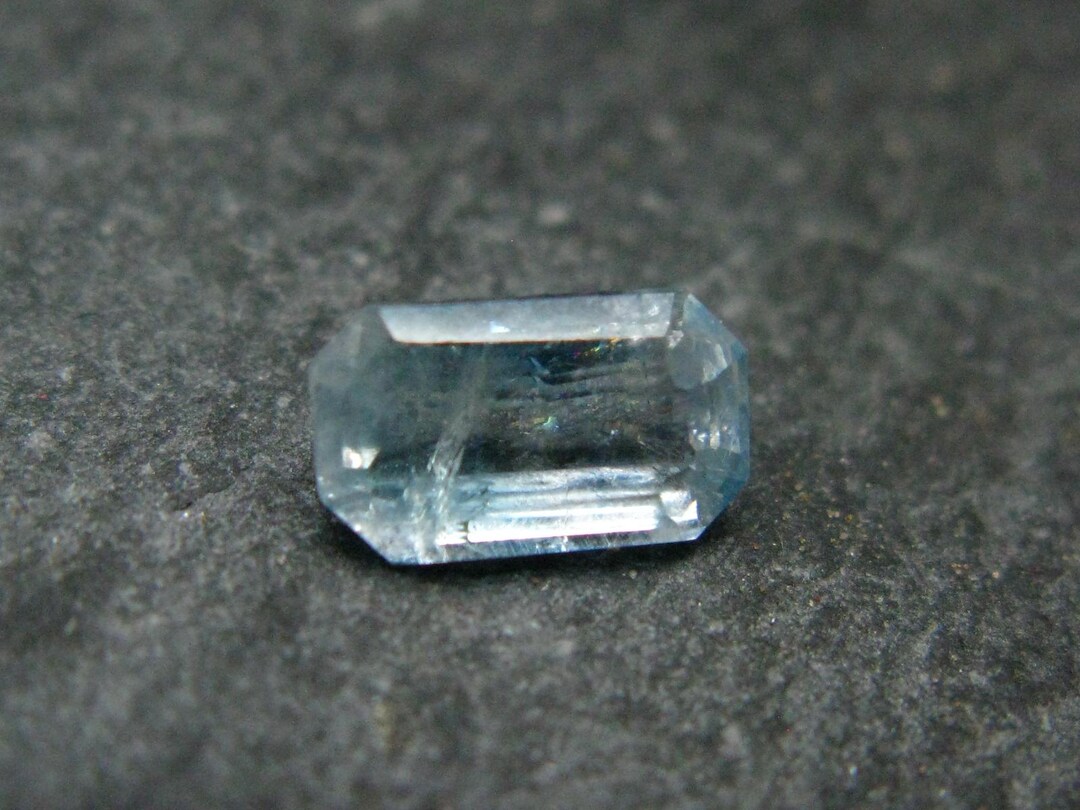 Euclase Gem Facetted Cut Stone From Brazil 0.90 Carats - Etsy