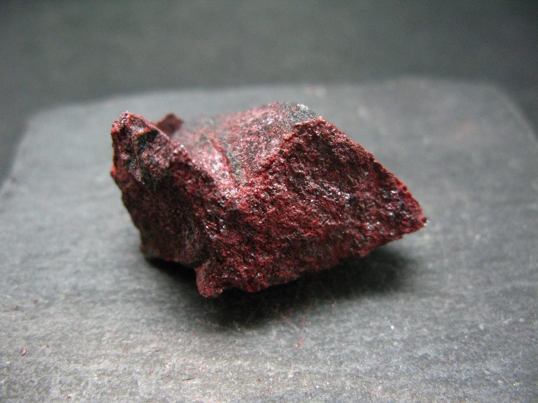 Rare Cinnabar Raw Piece From USA 1.5 22.96 Grams - Etsy