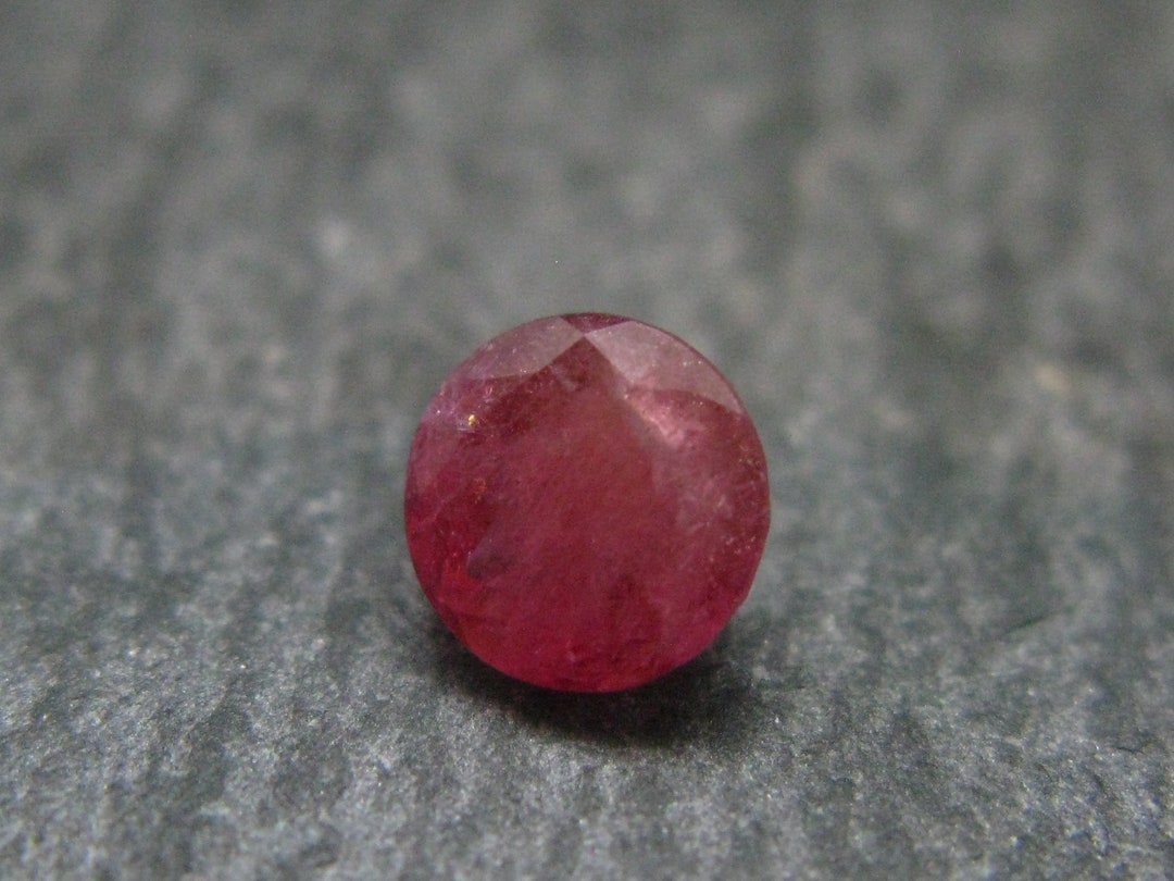 Beautiful Rare Gem Bixbite Red Beryl Emerald Cut Stone From Utah USA 0. ...