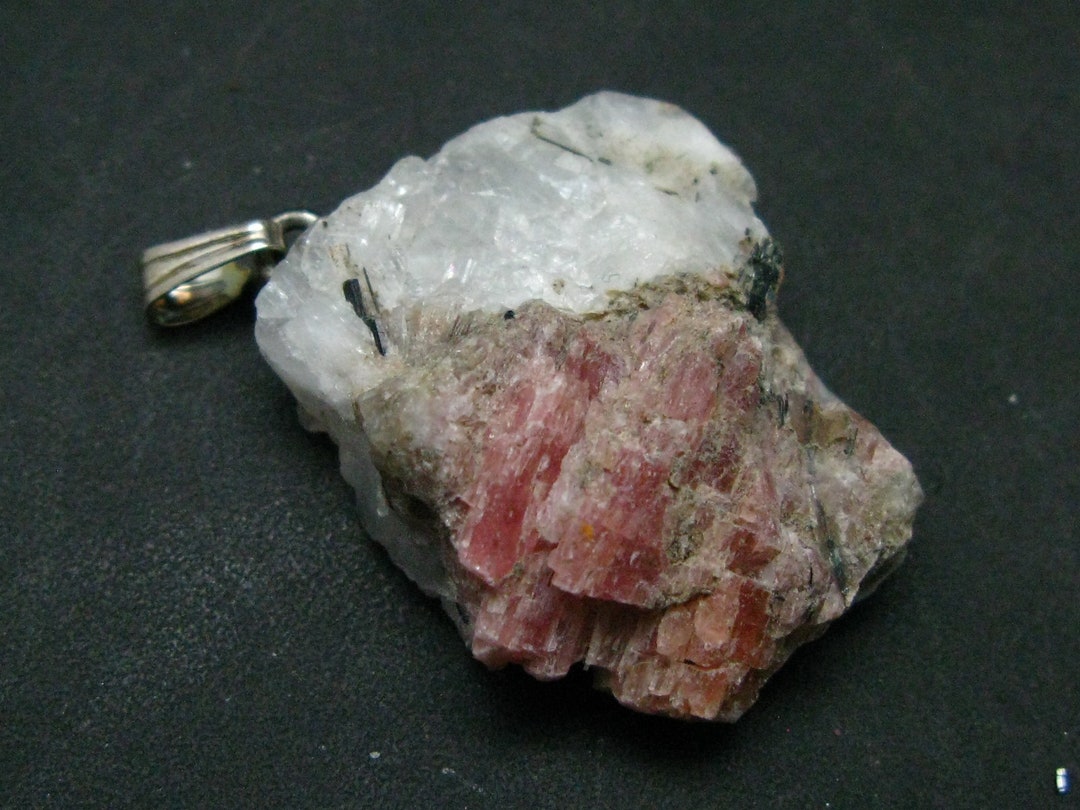 Serandite Crystal Silver Pendant From Canada 1.4 6.9 Grams - Etsy