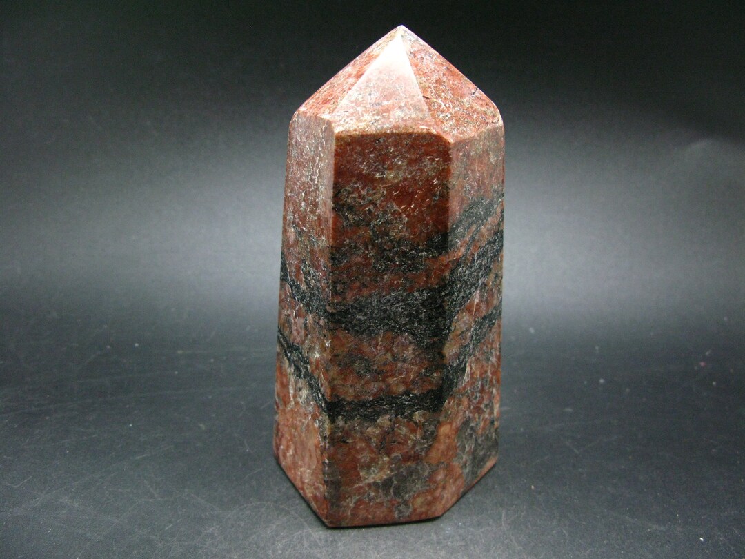 Natural Rosophia Feldspar Obelisk From Rocky Mountains - Etsy