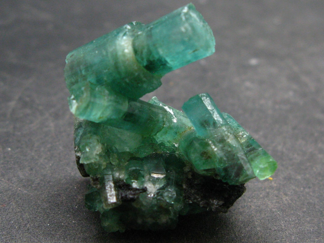Fine Emerald Beryl Cluster From Zambia 58.90 Carats 1.3 - Etsy