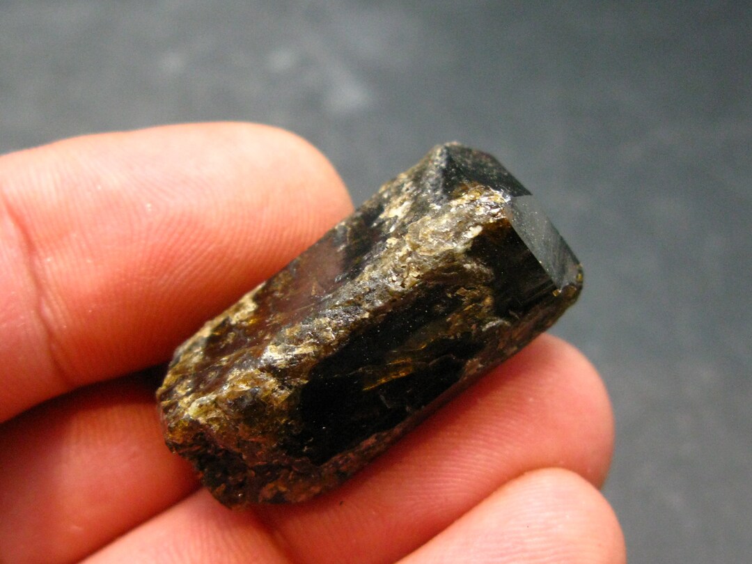 Large Vesuvianite Idocrase Crystal From Morocco 1.2 - Etsy