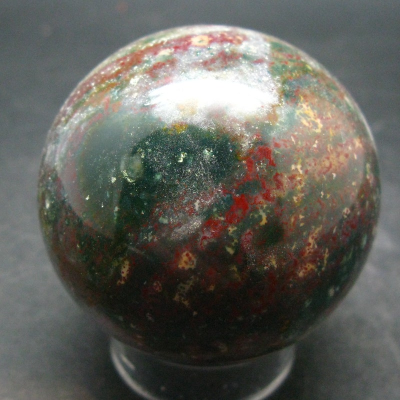 Bloodstone Sphere - Etsy