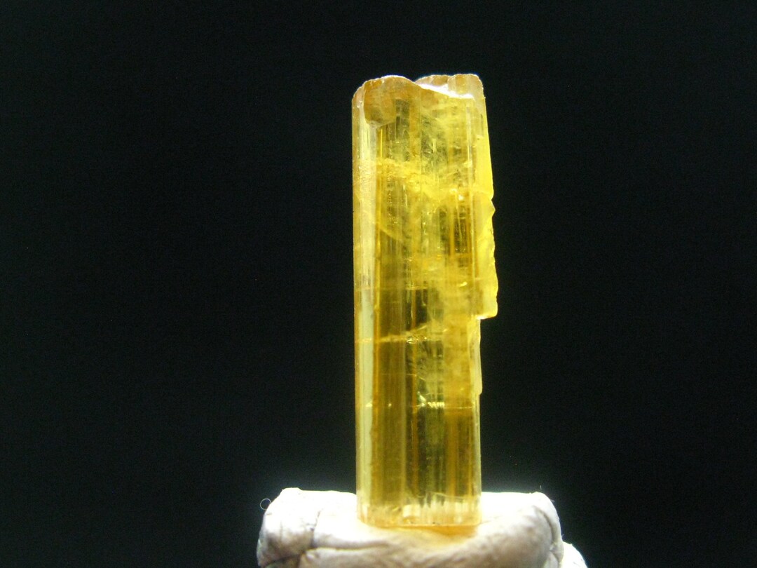 Gem Heliodor Golden Beryl Crystal From Tajikistan 8.70 Carats 0.8 - Etsy