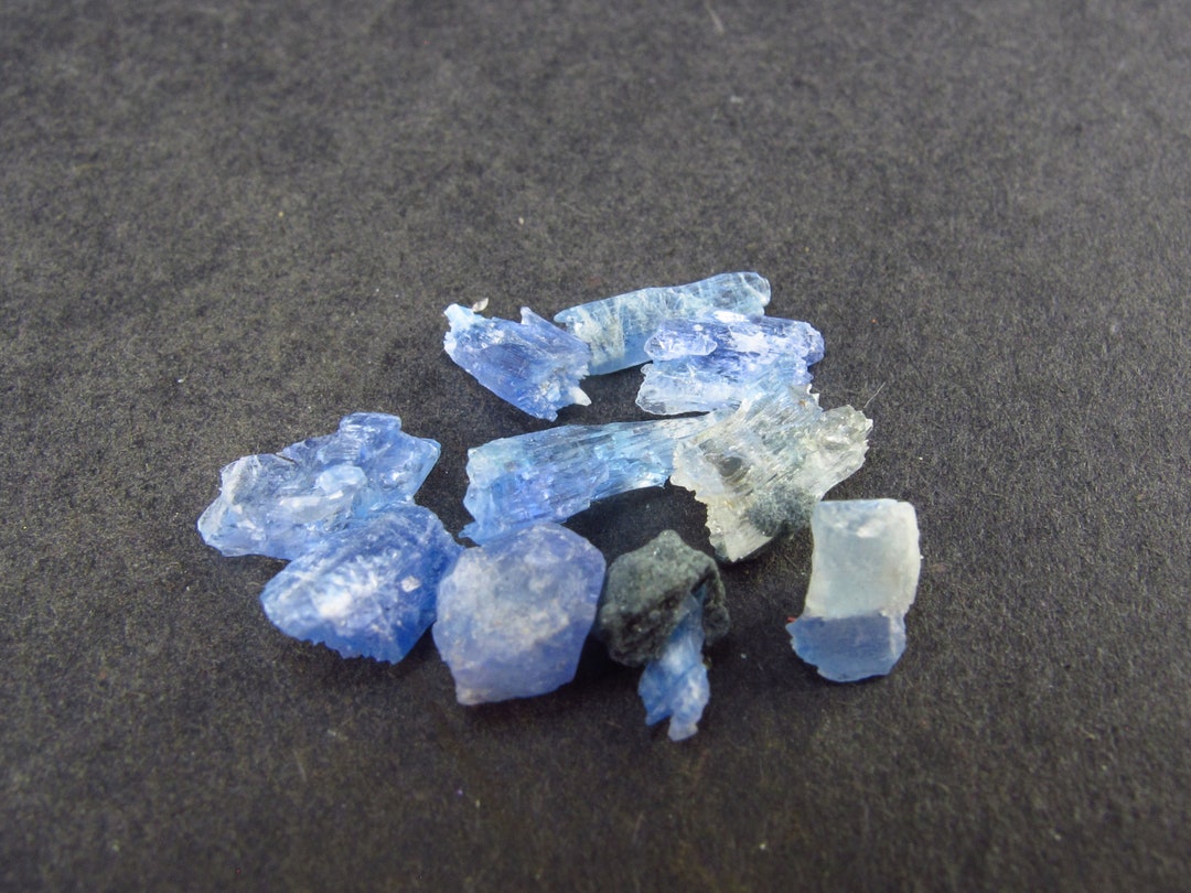 Lot of 10 Rare Gem Jeremejevite Crystals From Namibia 7.45 Carats - Etsy