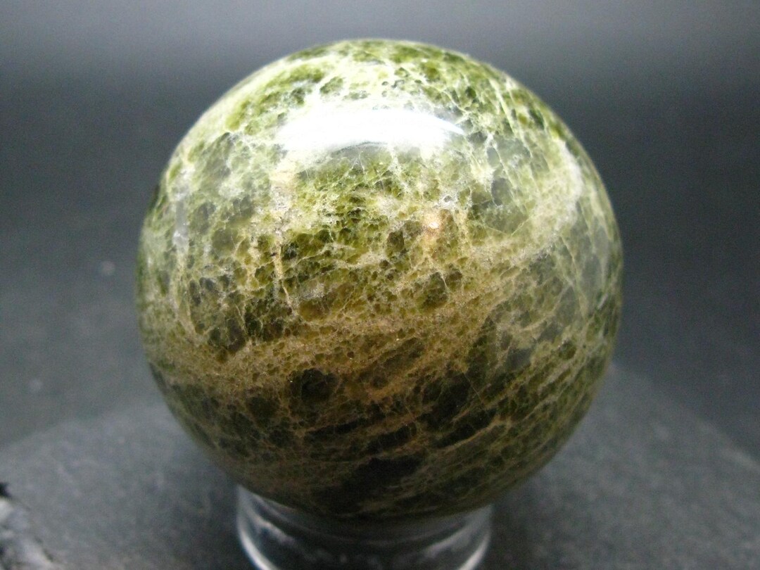 Rare Vesuvianite Idocrase Sphere Ball From India 2.1 273.92 Grams - Etsy