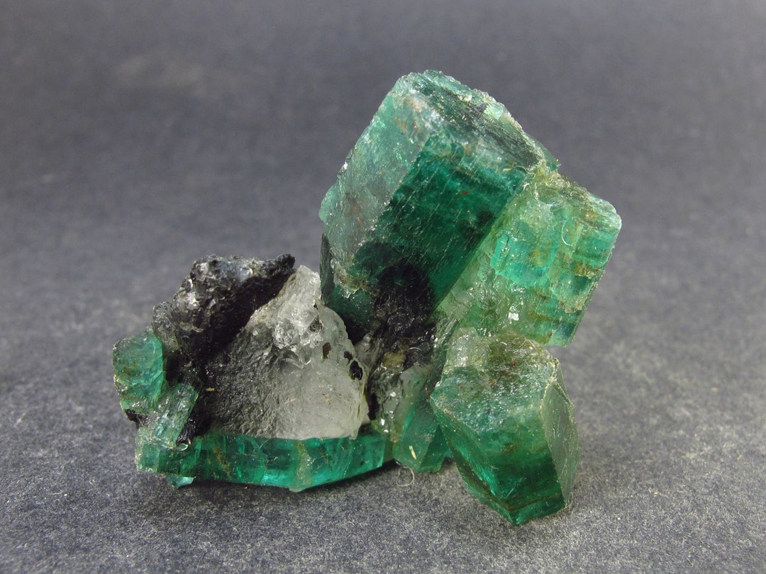 Gem Emerald Beryl Cluster From Ethiopia 14.67 Grams 1.4 - Etsy