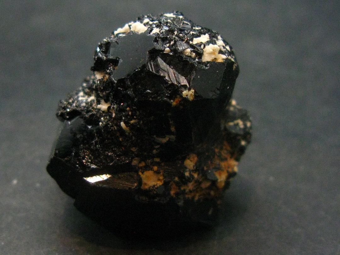Fine Black Tourmaline Schorl Crystal From Namibia 1.1 - Etsy