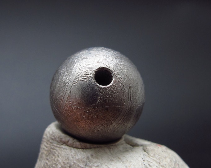 Muonionalusta Meteorite 10mm Round Bead From Sweden - Etsy
