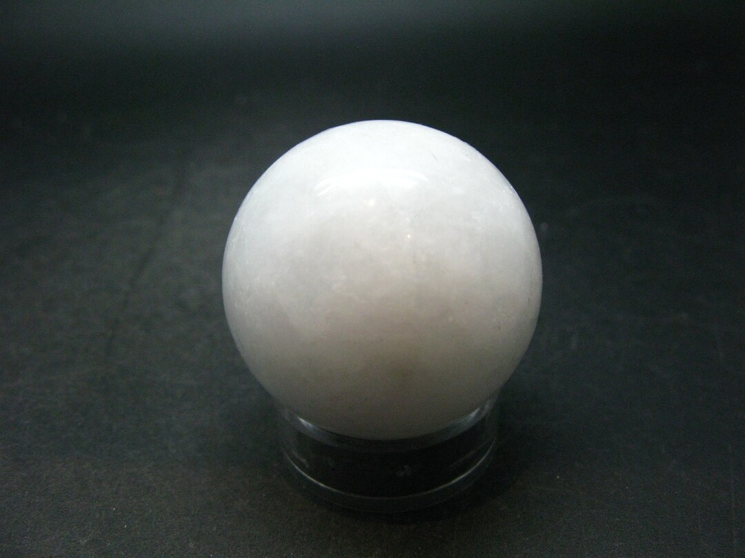 Rare White Barite Sphere From Norway 1.6 - Etsy