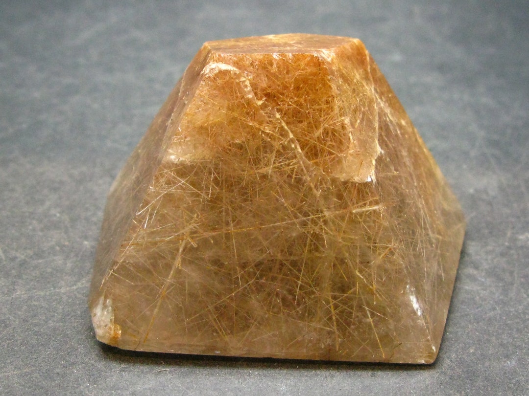 Large Polished Rutilated Quartz Crystal From Brazil 2.1 74 Grams - Etsy