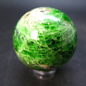 Gem Chrome Diopside Ball Sphere From Russia 1.5 87 | Etsy