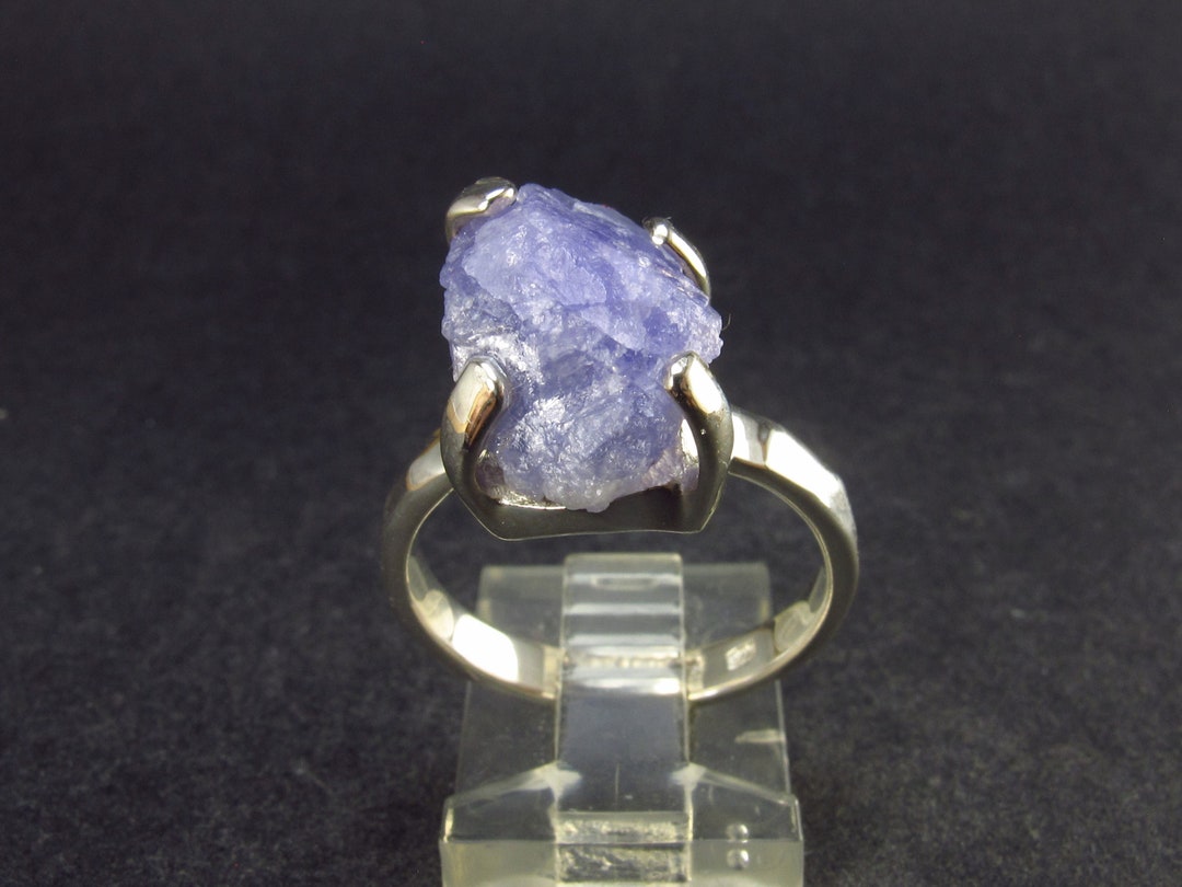 Rare Raw Hackmanite Silver Ring From Afghanistan 5.2 Grams Size 8.5 - Etsy