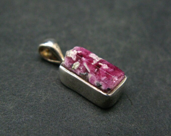 World's Rarest Gemstone Prismatic Bixbite Red Emerald Beryl Silver ...