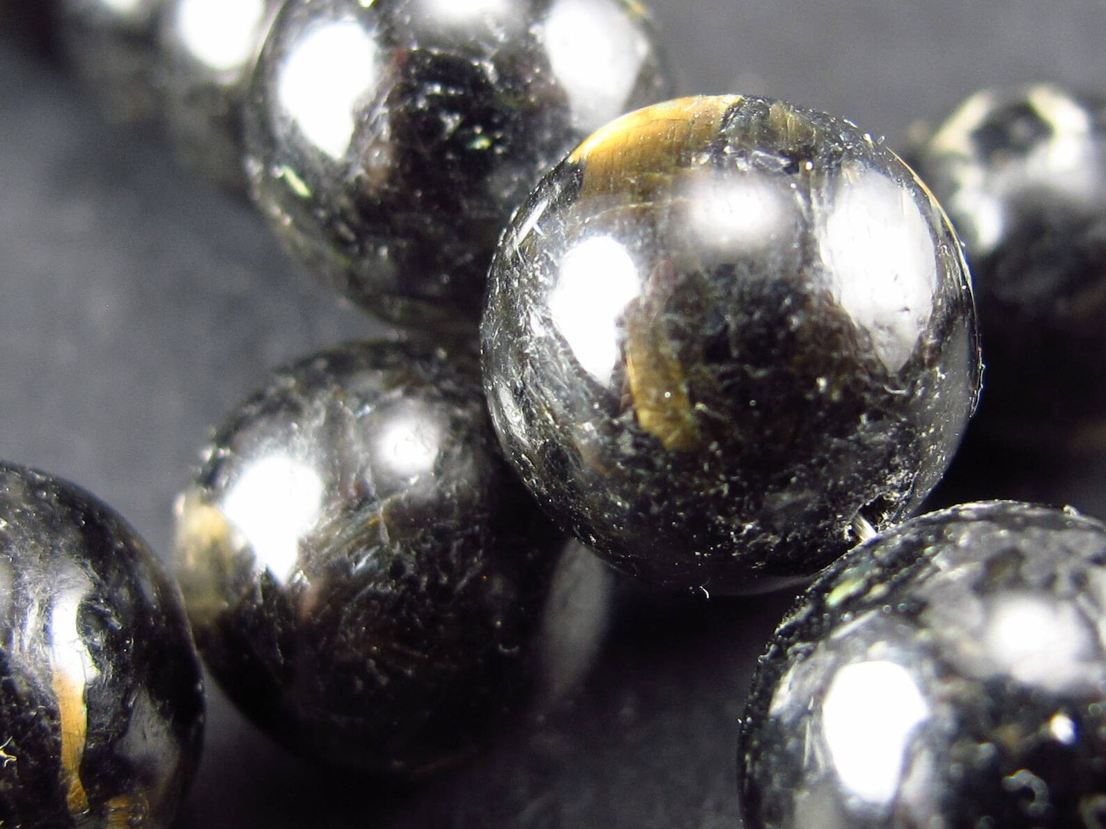 Rare Nuumite Nuummite Necklace From Greenland 19 | Etsy