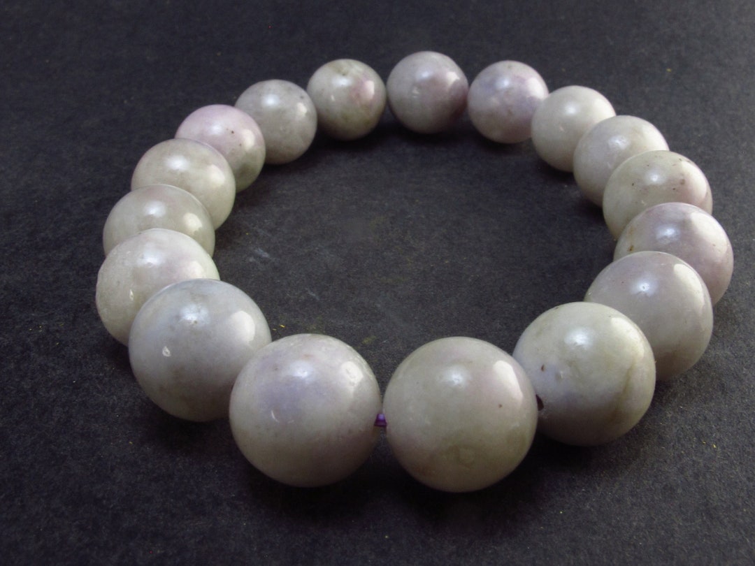 Rare Hackmanite 11mm Round Bead Bracelet From Afghanistan 7 44.68 Grams ...