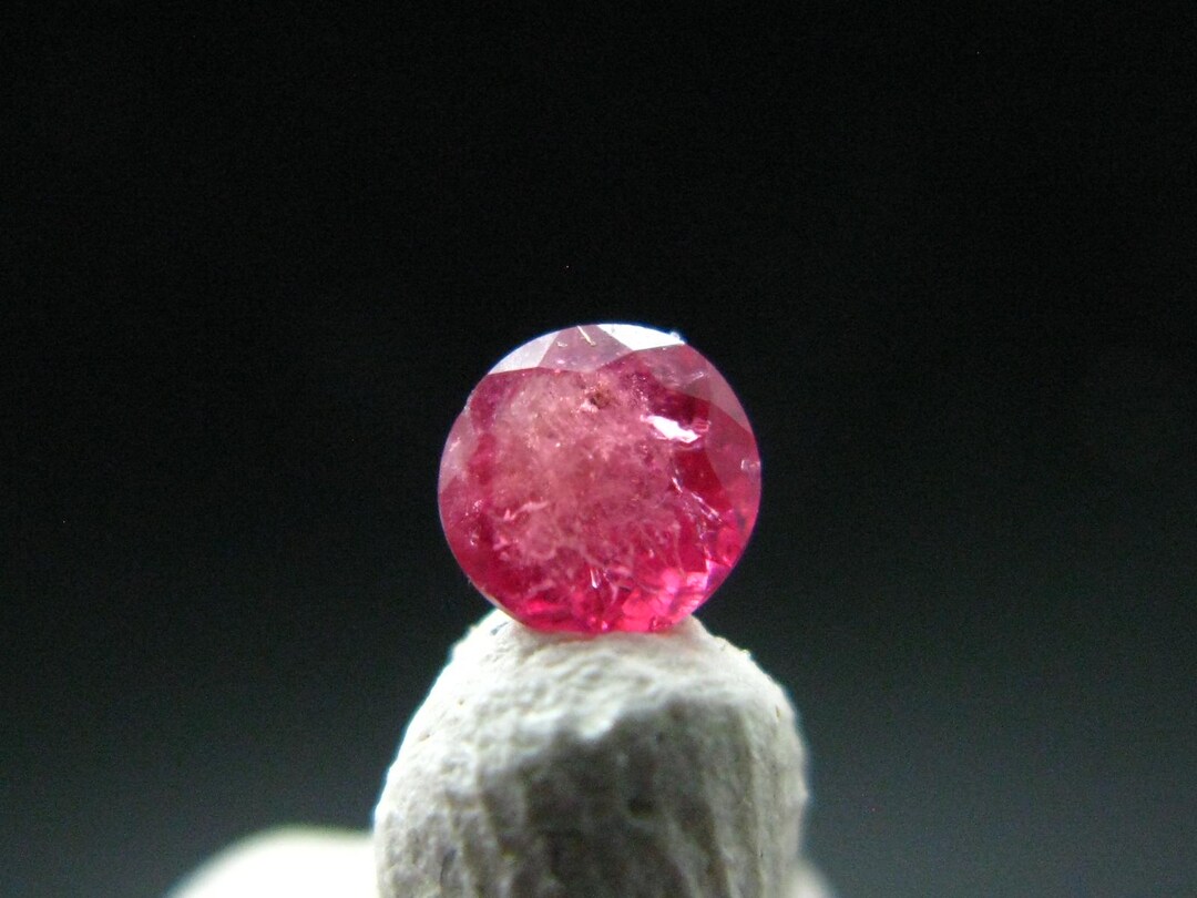 Beautiful Rare Gem Bixbite Red Beryl Emerald Cut Stone From Utah USA 0. ...