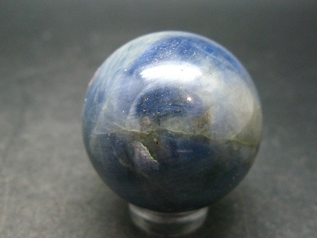 Very Rare Blue Sapphire Corundum Ball Sphere Russia 1.3 71.2 Grams - Etsy