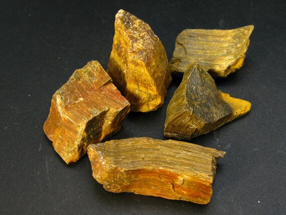 Intriguing Chatoyant Effect Lot of 5 Natural Raw - Etsy