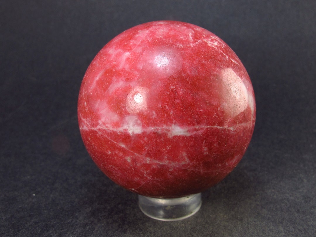 Rare Red Thulite Sphere Ball From Norway 1.6 108 Grams - Etsy