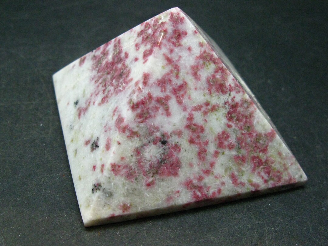 Large Cinnabar in Quartz Pyramid From Peru 107.5 Grams - Etsy