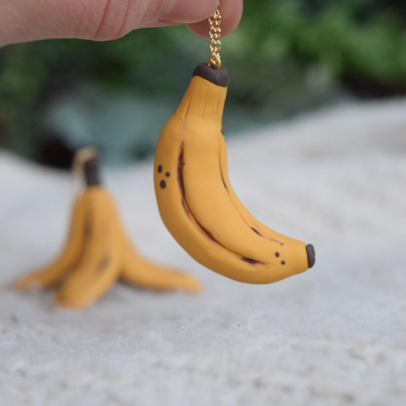 Banana Ornament - Etsy