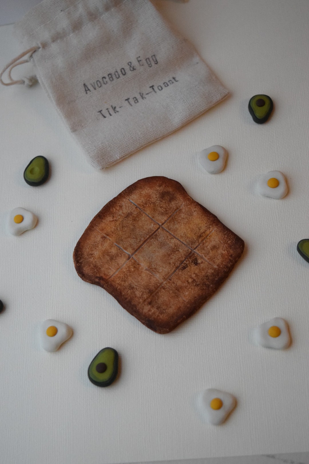 Tik Tak Toast - Tik Tak Toe Board for Avocado Toast Lovers, Breakfast ...