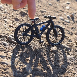 Custom Clay Bike One of a Kind Handmade Sculpture, Miniature Polymer ...