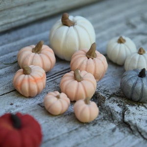 Handmade Mini Clay Pumpkins - Etsy