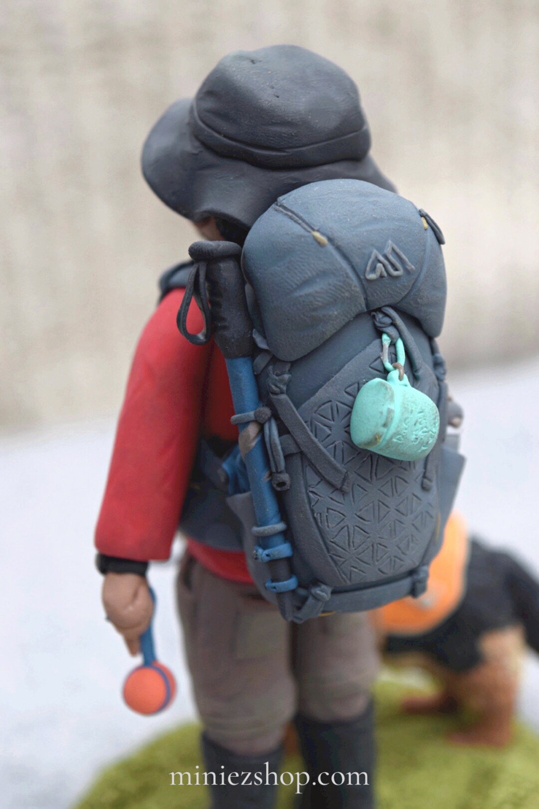 Custom Clay Backpack, One of a Kind Handmade Sculpture, Miniature ...