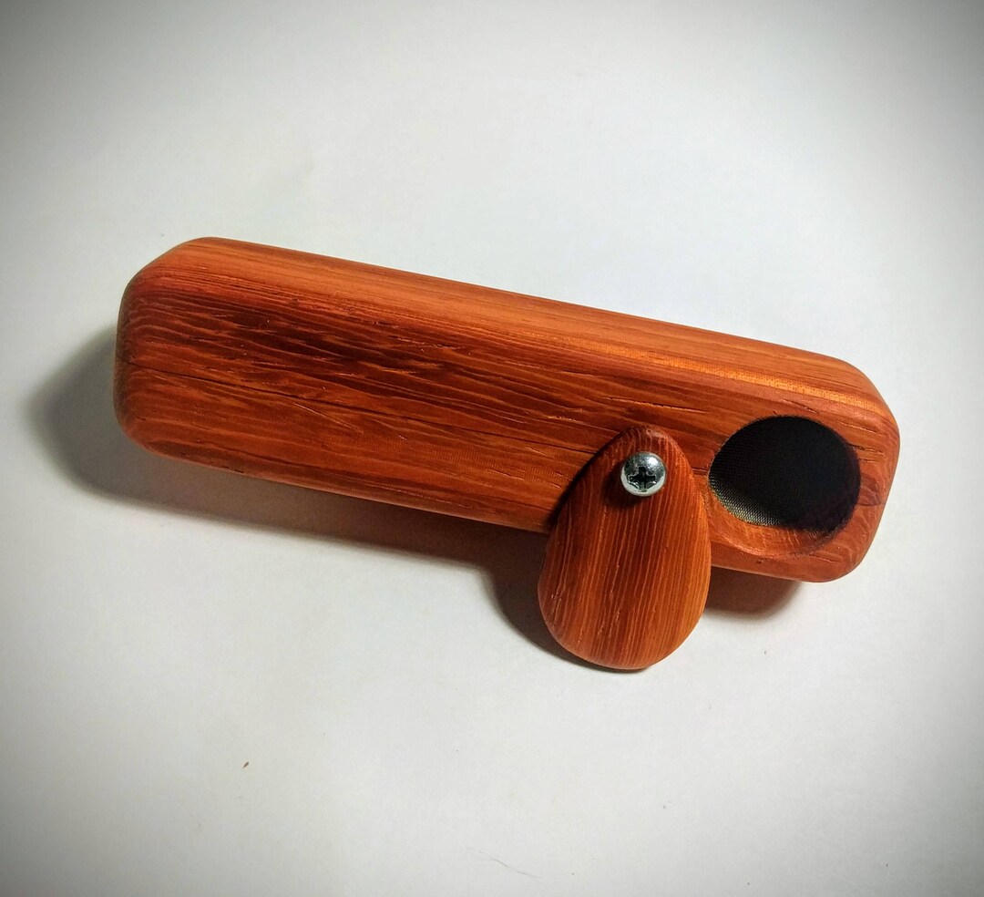 PADUAK Wood Trail Pipe Smoking Pipe Handmade Wooden - Etsy