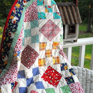 Baby Blocks Baby Quilt - Etsy