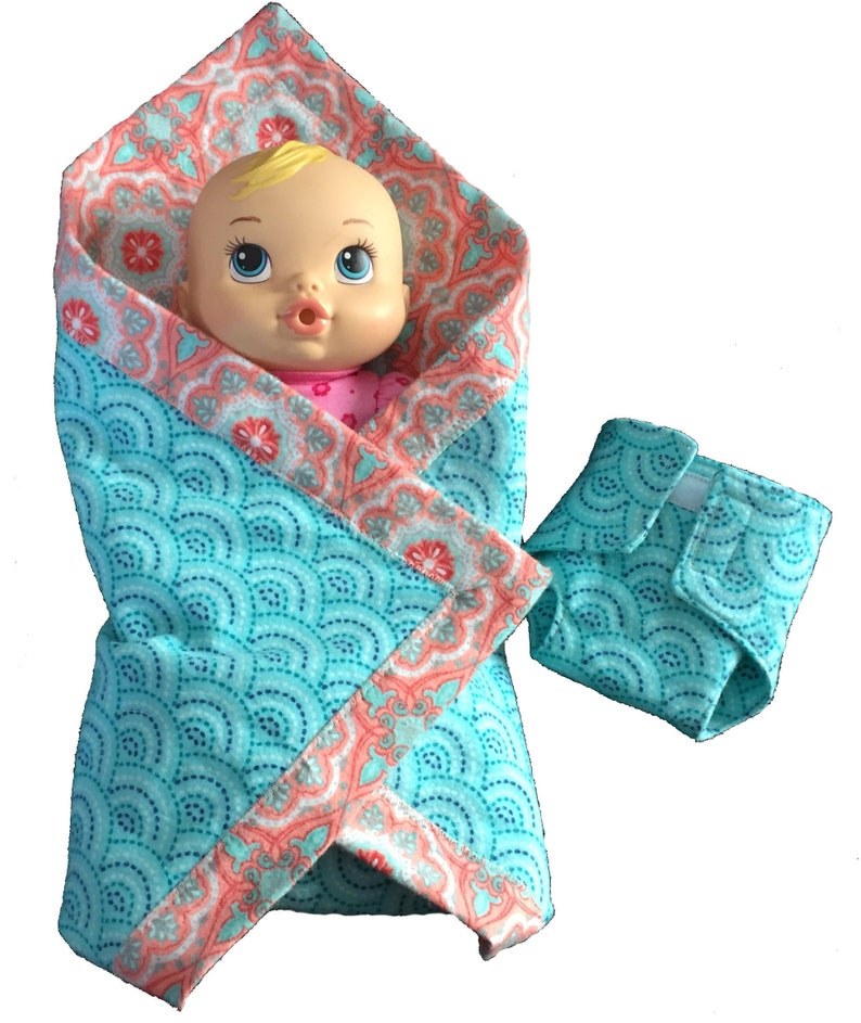 Digital Diaper and Receiving Blanket Pattern for Baby Doll - Etsy
