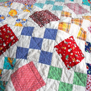 Baby Blocks Baby Quilt - Etsy