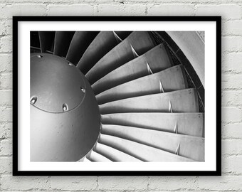 Aircraft Engine Art | Etsy