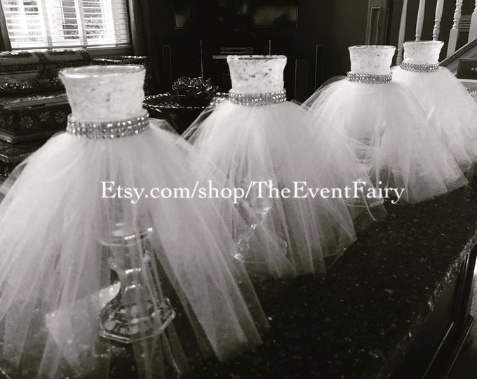 Centerpiece Wedding Dress Vase - Etsy
