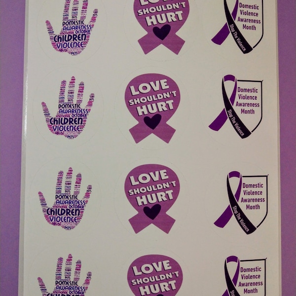 Domestic Violence Stickers - Etsy