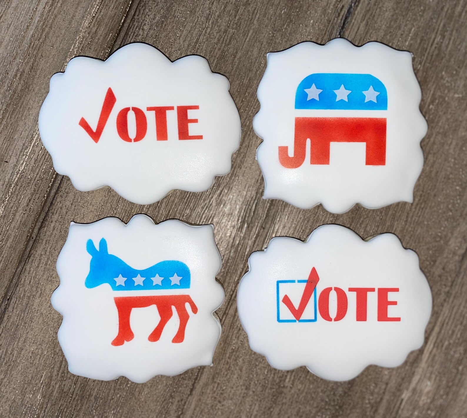 Vote Cookie Stencil Political Cookie Stencil - Etsy
