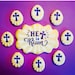 He is Risen Cookie Stencil, Easter Cookie Stencil, Religious Stencil - Etsy