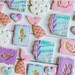 Ruffled Fish Scale Pattern Cookie Stencil, Fish Scales Cookie Stencil ...