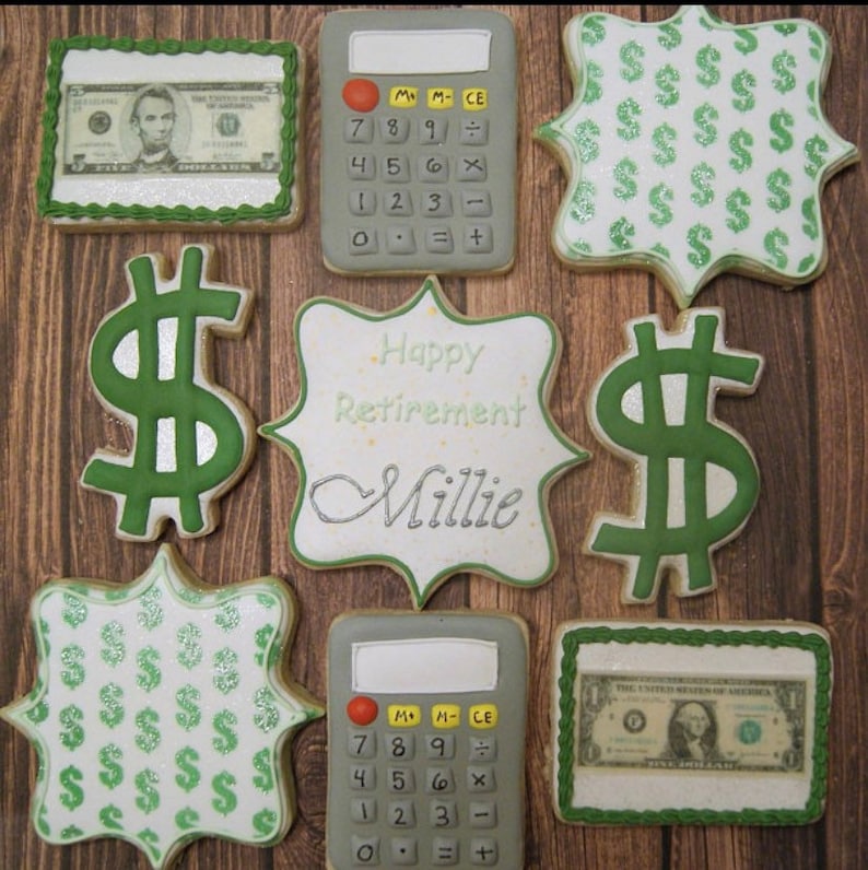 Dollar Signs Pattern Stencil Dollar Cookie Stencil Money - Etsy