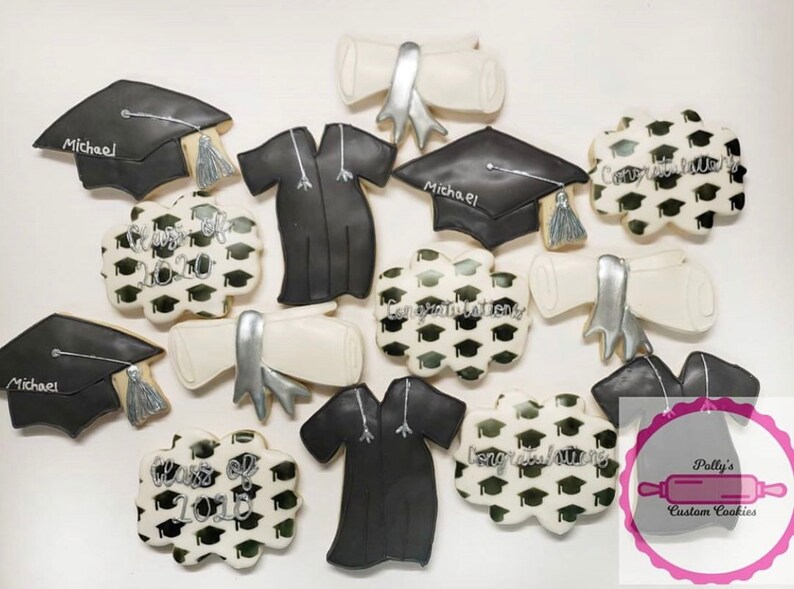 Graduation Cap Pattern Cookie Stencil: Grad Baking Template - Etsy