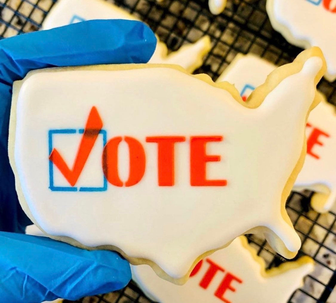Vote Cookie Stencil Political Cookie Stencil - Etsy