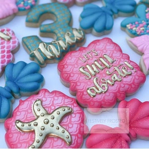 Ruffled Fish Scale Pattern Cookie Stencil, Fish Scales Cookie Stencil ...