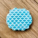 Fish Scales Cookie Stencil Fish Scales Stencil Scales - Etsy