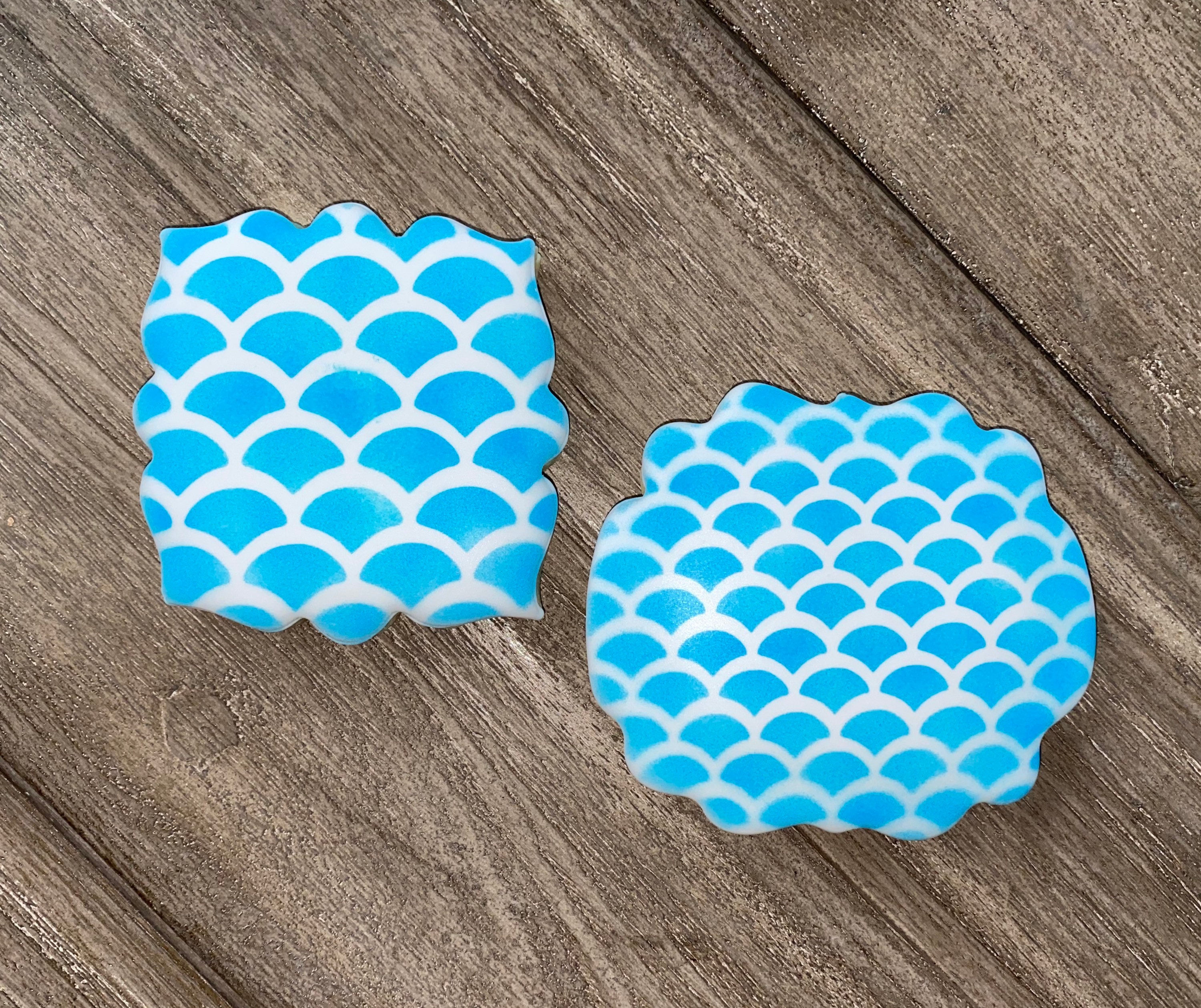Fish Scales Cookie Stencil Fish Scales Stencil Scales - Etsy Canada